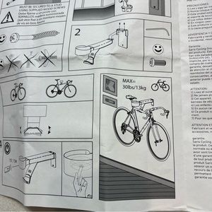 Saris | Accents | Saris The Show Off Bike Rack Wall Display White ...